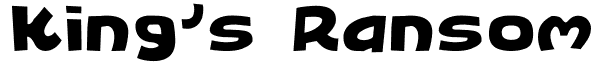 King's Ransom: Free Font Download | MaisFontes
