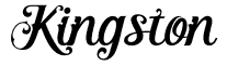 Kingston: Free Font Download | MaisFontes