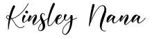 Kinsley Nana Font: Free Download | MaisFontes