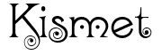 Kismet: Free Font Download | MaisFontes