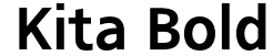 Kita Bold Font: Free Download | MaisFontes