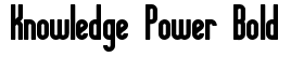 Knowledge Power Bold: Free Font Download | MaisFontes