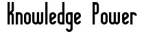 Knowledge Power: Free Font Download | MaisFontes