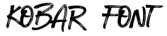 KOBAR: Free Font Download | MaisFontes