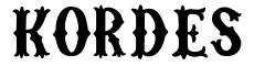 Kordes: Free Font Download | MaisFontes