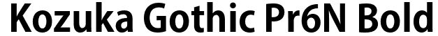 Kozuka Gothic Pro Regular: Free Font Download | MaisFontes