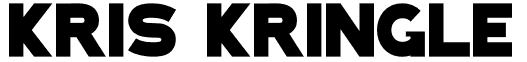 KRIS KRINGLE: Free Font Download | MaisFontes