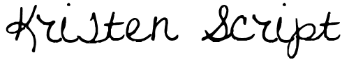 Kristen Script Font: Free Download | MaisFontes