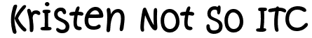 Kristen ITC Font: Free Download | MaisFontes