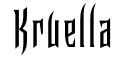 Kruella Font: Free Download | MaisFontes