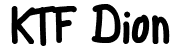 KTF Dion: Free Font Download | MaisFontes