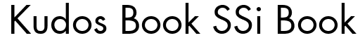 Kudos Book SSi Book: Free Font Download | MaisFontes