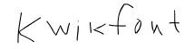 Kwik: Free Font Download | MaisFontes