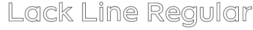 Lack Line Regular: Free Font Download | MaisFontes