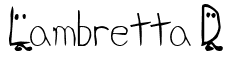 Lambretta D: Free Font Download | MaisFontes