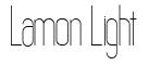 Lamon Light: Baixar Fonte Grátis | MaisFontes