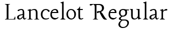 Lancelot Regular: Free Font Download | MaisFontes