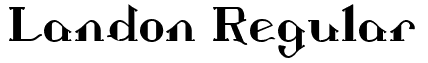 Landon Regular: Free Font Download | MaisFontes