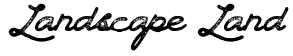 Landscape Land Font: Free Download | MaisFontes