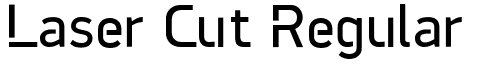 Laser Cut Regular: Free Font Download | MaisFontes