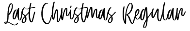 Last Christmas Regular Font: Free Download | MaisFontes