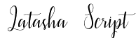 Latasha Script Font: Free Download | MaisFontes