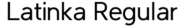 Latinka Regular Font: Free Download | MaisFontes