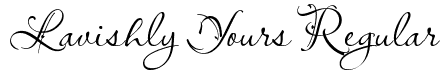 LAVISH Font: Free Download | MaisFontes