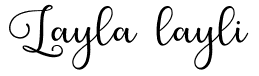 Layla layli: Free Font Download | MaisFontes