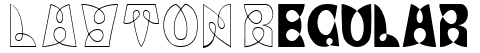 LAYTON Regular: Free Font Download | MaisFontes