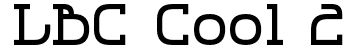 LBC Cool 2: Free Font Download | MaisFontes