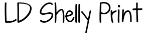 LD Shelly Print: Free Font Download | MaisFontes