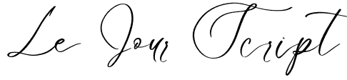 Le Jour Script: Free Font Download | MaisFontes