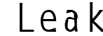 Leak Font: Free Download | MaisFontes