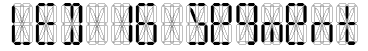 LED 16 Segment: Free Font Download | MaisFontes