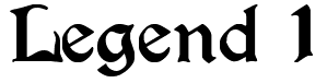 Legend 1 Font: Free Download | MaisFontes