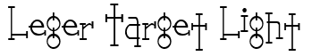 Leger Target Light: Baixar Fonte Grátis | MaisFontes