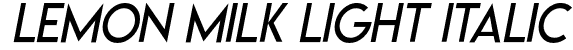 Lemon Milk: Baixar Fonte Grátis | MaisFontes