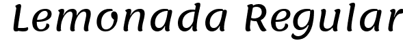 Lemonada Font: Free Download | MaisFontes