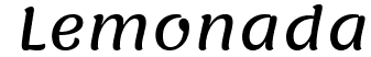 Lemonada Font: Free Download | MaisFontes
