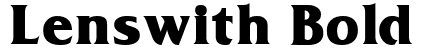 Lenswith Bold: Free Font Download | MaisFontes