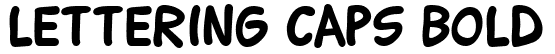 LETTERING CAPS BOLD: Free Font Download | MaisFontes