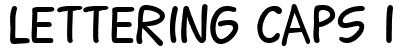 LETTERING CAPS 1: Free Font Download | MaisFontes