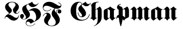 LHF Chapman Font: Free Download | MaisFontes