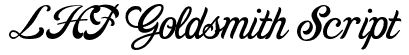 LHF Goldsmith Script Font: Free Download | MaisFontes