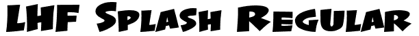 LHF Splash Regular: Free Font Download | MaisFontes