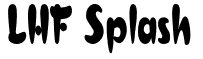 LHF Splash: Free Font Download | MaisFontes