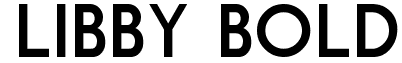 Libby Bold Font: Free Download | MaisFontes