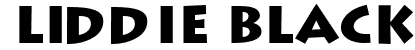 Liddie Black: Free Font Download | MaisFontes