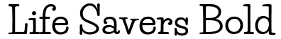 Life Savers: Free Font Download | MaisFontes